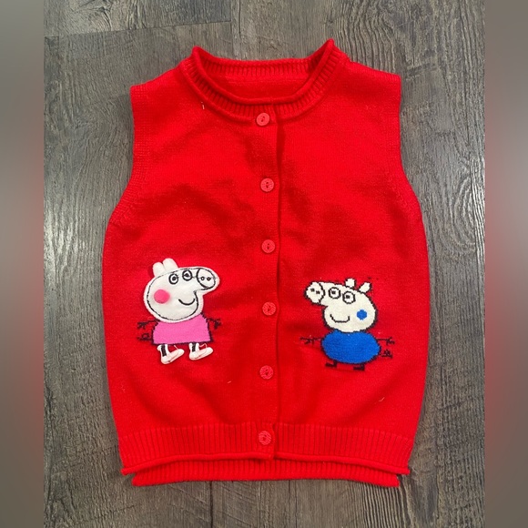 Shirts & Tops | Peppa Pig Sweater Vest | Poshmark
